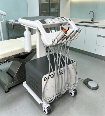 China High-Quality Mobile Dental Trolley with Air Compressor | Portable Dental Treatment Unit for Clinics & Mobile Services | Silent & Efficient Mobile Dental Cart for sale