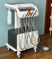China High-Quality Mobile Dental Trolley with Air Compressor | Portable Dental Treatment Unit for Clinics & Mobile Services | Silent & Efficient Mobile Dental Cart for sale