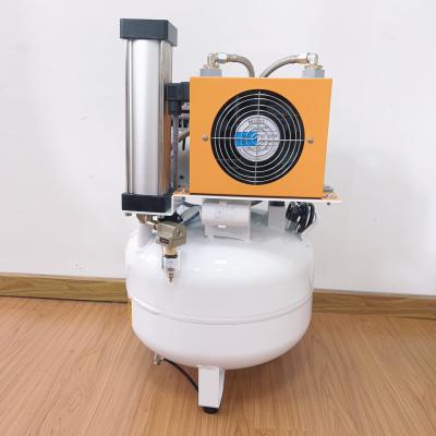 China 32L Silent Oil-Free Dental Air Compressor with Built-in Dryer – Medical Grade Clean Air, Low Noise, Energy Efficient for Clinics for sale