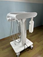 China Factory Direct Veterinary Portable Dental Trolley for Dog & Cat | Mobile Pet Dental Treatment Cart with Ultrasonic Scaler, Suction System & LED Curing Light | OEM/ODM Vet Dental Equipment for sale