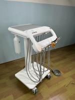China Factory Direct Veterinary Portable Dental Trolley for Dog & Cat | Mobile Pet Dental Treatment Cart with Ultrasonic Scaler, Suction System & LED Curing Light | OEM/ODM Vet Dental Equipment for sale