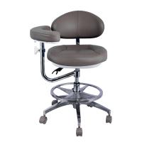 China Factory Direct Ergonomic Dental Stool Adjustable Medical Chair 360° Rotating Doctor Stool with Wheels for Clinic Hospital Laboratory for sale