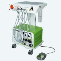 China Upgraded Veterinary Dental Unit with Silent Air Compressor | Large Workspace Pet Dental Station | Panda Design Veterinary Equipment for sale