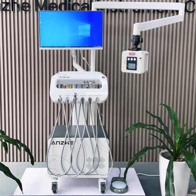 China Portable Veterinary Dental Unit with 4K Camera X Ray and Oil Free Compressor for Pet Dental Treatment for sale