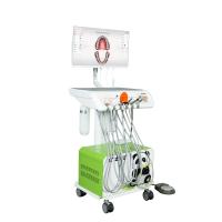 China Veterinary Dental Trolley with Oral Camera Portable Pet Dental Unit Mobile Vet Dental Workstation with Air Compressor OEM for sale