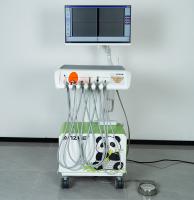 China Animal Dental Mobile Cart Veterinary Dental Equipment Pet Dental Treatment System with Oral Camera Air Compressor and Suction for sale