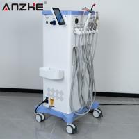 China Portable Dental Unit with 550W Oil-Free Air Compressor Micro Motor LED Handpiece and Woodpecker Ultrasonic Scaler for sale