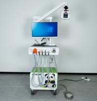 China Portable Dental Unit with Integrated X-Ray & Digital Sensor and 550W Oil-Free Compressor for Ultra-Light 1.7kg Portable X-Ray for sale