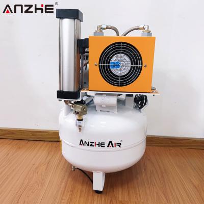 China 32L Silent Oil-Free Dental & Medical Air Compressor with Built-in Dryer | Ultra-Quiet, Oil-Free, High-Purity Air for Clinics for sale