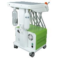 China Portable Veterinary Dental Unit with Air Compressor Suction System Mobile Pet Dental Treatment Machine for Animal Clinic for sale