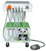 China Portable Veterinary Dental Unit with Air Compressor Suction System Mobile Pet Dental Treatment Machine for Animal Clinic for sale