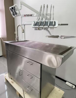 China 5 Best Professional Veterinary Dental Treatment Unit with Silent 32L Air Compressor All-in-One Dental Workstation for Pet Clinic for sale