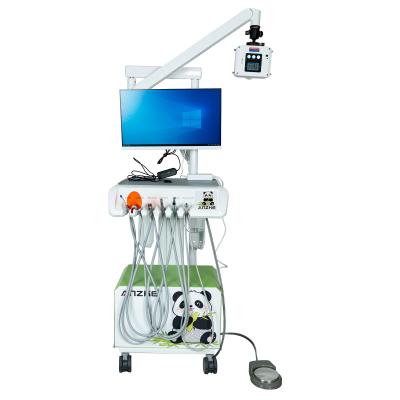 China Portable Dental Unit with Integrated X-Ray Machine and Digital Sensor All in One Dental Imaging and Treatment System for Clinics for sale