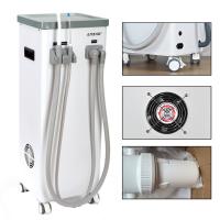 China 400W Dental Vacuum Pump Mobile Saliva Suction Unit Low Noise Portable Dental Suction Machine for Clinic Use for sale