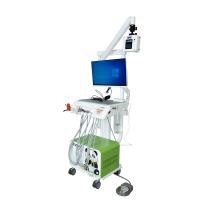 China Portable Veterinary Dental Unit with Digital X-Ray Sensor Oral Camera All in One Pet Dental Imaging System for sale