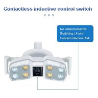 China Dental LED Operating Lamp with 8 LED Bulbs Infrared Sensor Control and Adjustable Color Temperature for Dental Chair for sale
