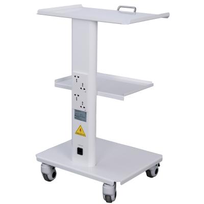 China Durable 3-Tier Dental Mobile Cart | Cold Rolled Steel Rolling Instrument Trolley for Clinics, Labs & Dental Training | Factory Direct for sale