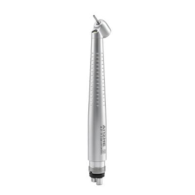 China LED 45 Degree Dental Surgical Handpiece Anti Retraction Wisdom Tooth Air Turbine High Speed Handpiece for sale