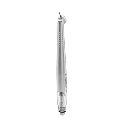 China 45 Degree LED Dental Surgical Handpiece High Speed Air Turbine with 320,000-400,000rpm and Built-in LED for sale