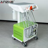 China Portable Veterinary Dental Unit with Silent Oil Free Air Compressor Compact Veterinary Dental Workstation with Ultrasonic Scaler LED Curing Light and Suction System for Animal Dental Clinic for sale