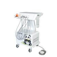 China Portable Veterinary Dental Unit with Silent Oil Free Air Compressor Built-in Scaler LED Curing Light Suction System for Animal Clinic for sale