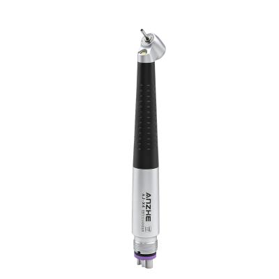 China 45 Degree LED Dental Surgical Handpiece Anti-Retraction High Speed Air Turbine for Wisdom Tooth Extraction 2/4 Hole for sale