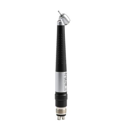 China 45 Degree LED Dental Surgical Handpiece E-Generator High Speed Turbine Inner Water Spray Push Button 2/4 Hole OEM for sale