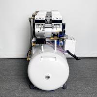 China 128L Silent Oil Free Dental Air Compressor 3400W Dental Clinic Air Pump 420L/min Airflow Medical Dental Equipment OEM ODM for sale