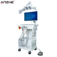 China Dental Treatment Unit with Intraoral Camera Adjustable LED Examination Light and Windows Computer System for Dental Practices for sale