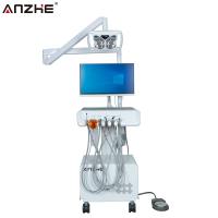 China Dental Treatment Unit with Butterfly LED Dental Lamp Intraoral Camera and Windows Computer System for Digital Dentistry for sale