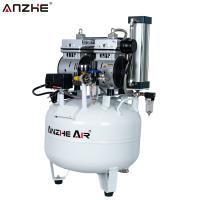 China 32L Silent Oil Free Dental Air Compressor Medical Grade Low Noise Air Compressor for Dental Clinic Hospital Laboratory for sale