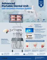 China Portable Dental Training Unit with 23.8 Inch All in One Computer HD Intraoral Camera Phantom Head for Implant Anesthesia and Dental Education for sale