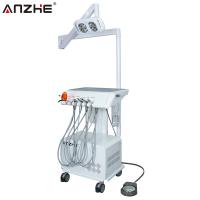 China Portable Dental Unit with LED Dental Lamp Built In Air Compressor Suction System Ultrasonic Scaler Curing Light Mobile Dental Equipment for Dental Clinics for sale