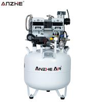 China Medical Grade 40L Silent Oil-Free Dental Air Compressor with Dryer 850W Low Noise Air Supply System for Dental Clinics for sale