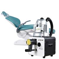 China 1300W Dental Suction System for 4 Dental Chairs Dental Vacuum Pump with Air Liquid Separation Automatic Drainage Low Noise Dental Clinic Equipment for sale