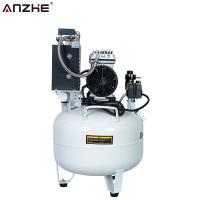 China Medical Grade Oil Free Dental Air Compressor With Dryer 32L Silent Air Compressor For Dental Clinic Dental Chair Equipment for sale