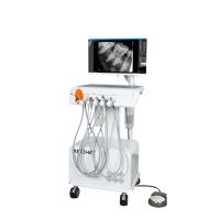 China Professional Portable Dental Unit with HD Intraoral Camera Digital Imaging System Built-in Computer Dental Treatment Workstation for sale