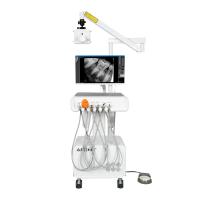 China All in One Digital Dental Workstation with Portable X Ray HD Intraoral Camera Sensor PC System Mobile Dental Treatment Unit for sale