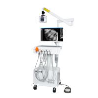 China All in One Digital Dental Workstation with Portable X Ray HD Intraoral Camera Sensor PC System Mobile Dental Treatment Unit for sale