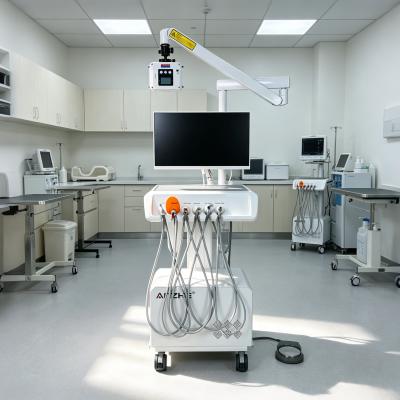 China Professional 550W Veterinary Dental Unit with Digital Imaging System and 0.8Mpa Pressure for Animal Clinics for sale