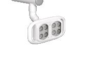 China 12V LED Dental Chair Lamp with 8 Eyes Sensor and Shadowless Lighting 8000-30000LUX for Dental Units for sale