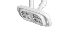 China 12V LED Dental Chair Lamp with 8 Eyes Sensor and Shadowless Lighting 8000-30000LUX for Dental Units for sale
