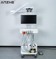 China Professional Veterinary Dental Treatment Unit with HD Intraoral Camera LED Light and Dual Voltage 220V/50Hz 110V/60Hz Digital Dental Workstation for Animal Hospital for sale