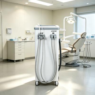 China Mobile Dental Suction Unit with 800L/min Suction Flow, Automatic Drainage, and Low-Noise Operation for Dental Clinics for sale