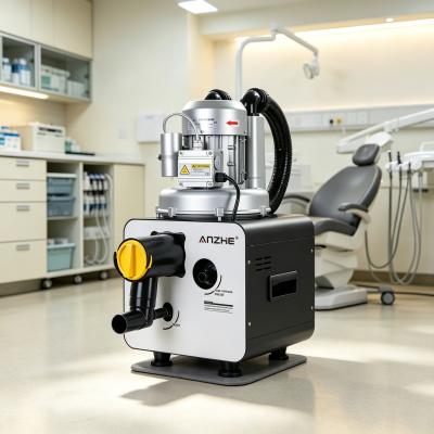 China 750W High-Performance Dental Suction Unit with Liquid-Gas Separation and Auto Drainage for Dual Chair Support for sale