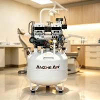 China AZ-FB40 Medical Grade Oil Free Dental Air Compressor with 40L Tank for Dental Clinic Equipment for sale