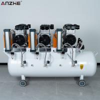 China AZ-FA150B Medical Grade Oil Free Dental Air Compressor with Dryer and 150L Tank for sale