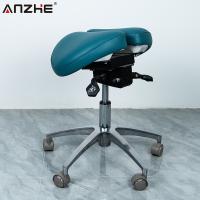 China Ergonomic Saddle Dental Stool with Forward Tilt and Adjustable Gas Lift for Dental Clinics for sale
