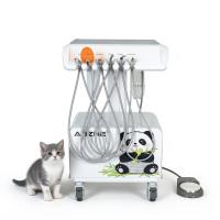 China Portable Veterinary Dental Workstation with 550W Air Compressor 58dB Low Noise and 0.8Mpa Working Pressure for Animal Clinics for sale