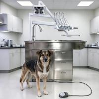China All In One Dental Treatment Unit with 32L Oil Free Air Compressor and LED Dental Lamp for Dental Clinic for sale
